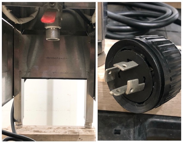 Yahoo!オークション - 2009年製 ホシザキ 電気フライヤー FL-15B W350...