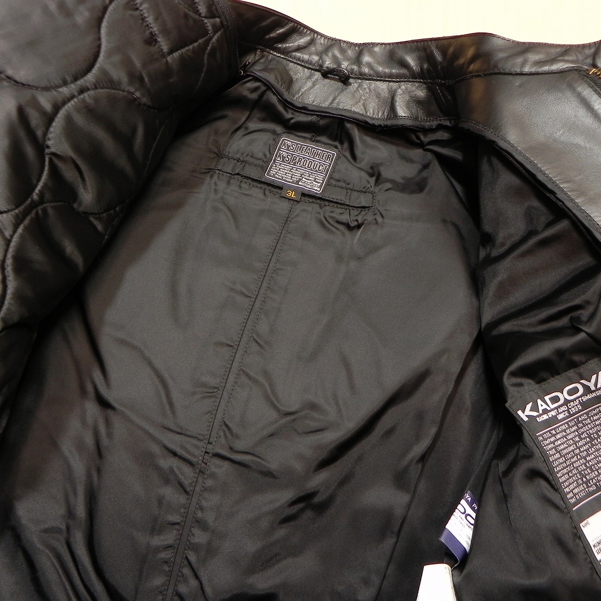 Yahoo!オークション - サイズ 3L KADOYA カドヤ EVO エボ パデッド バ...