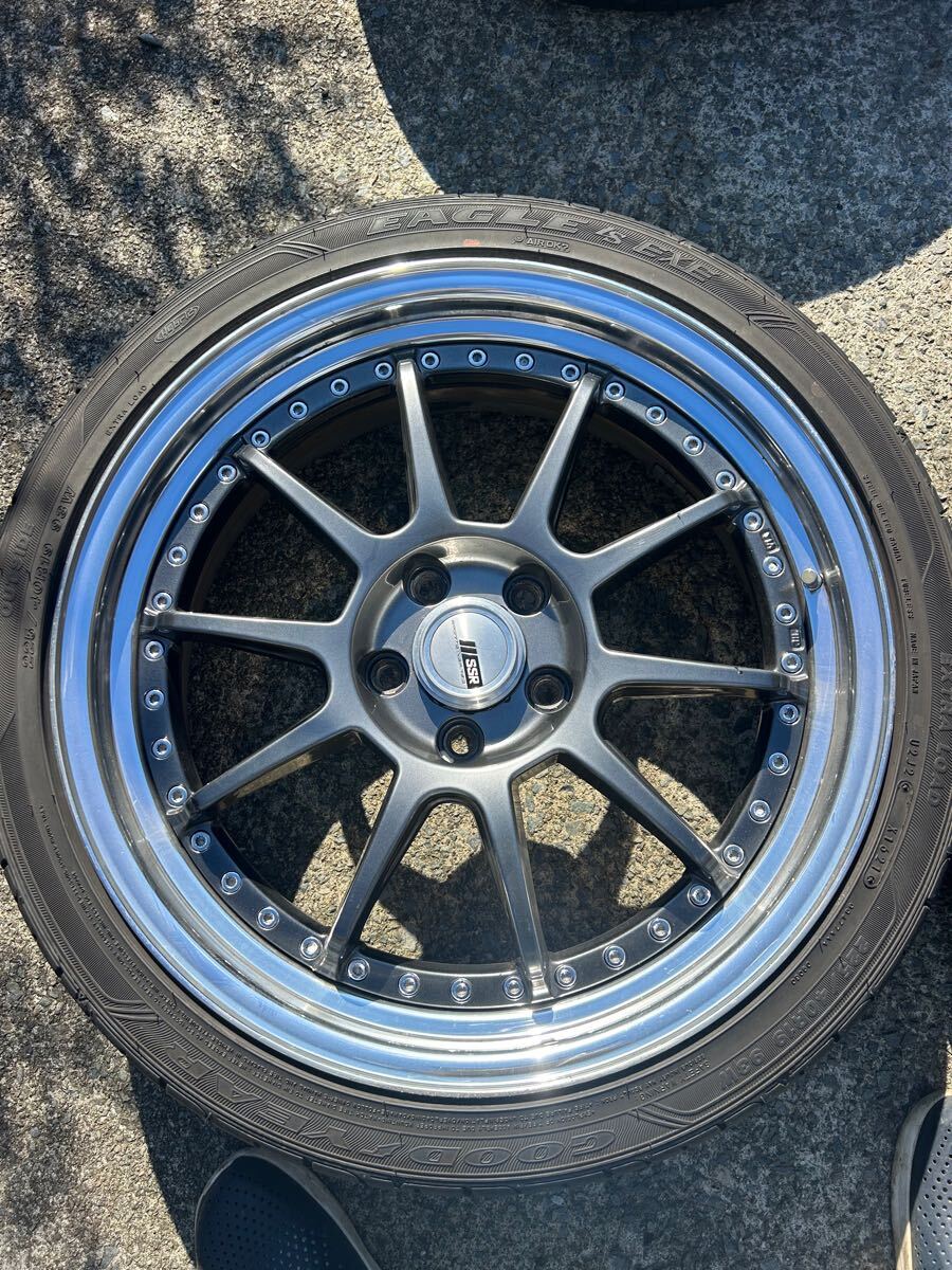 Yahoo!オークション - SSRプロフェッサー SP3 19インチ 7.5j+43 5穴114...