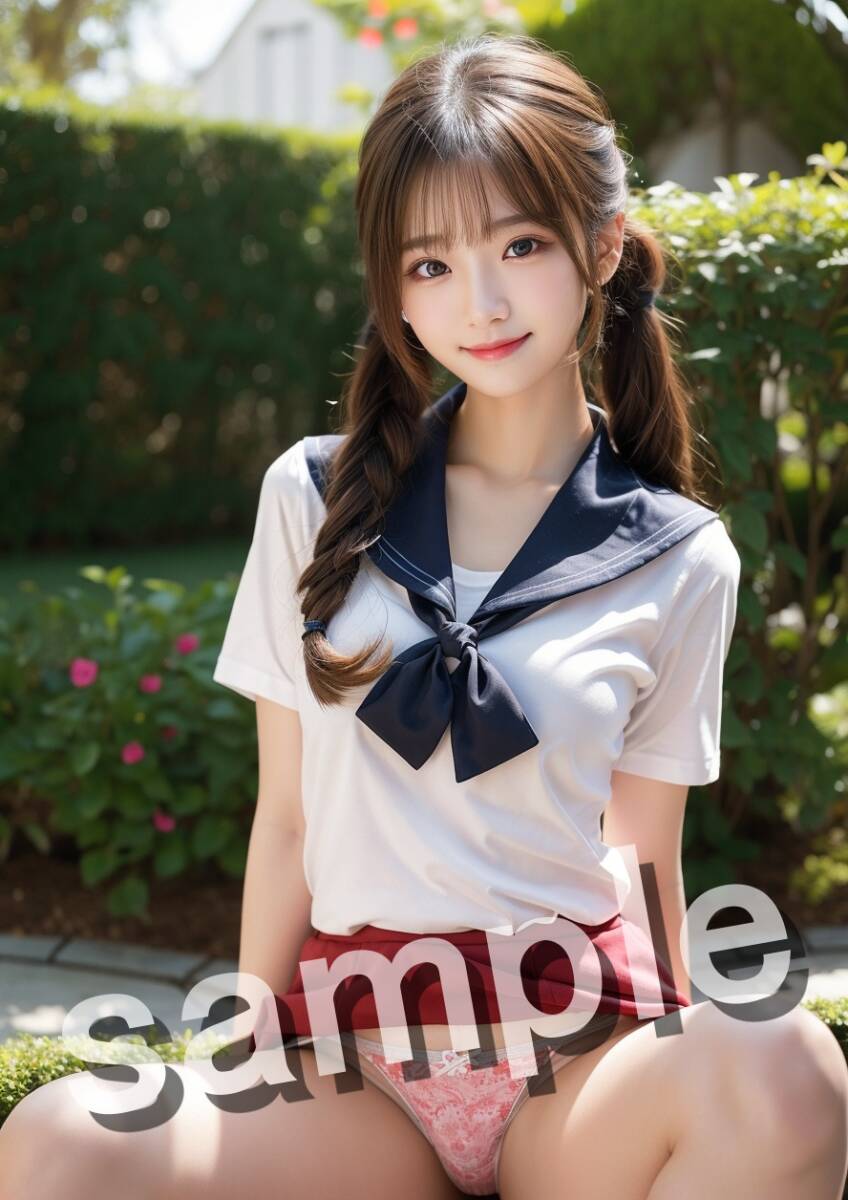 Yahoo!オークション - MA-1007 全て一点物【A4 美女ポスター】高画質...