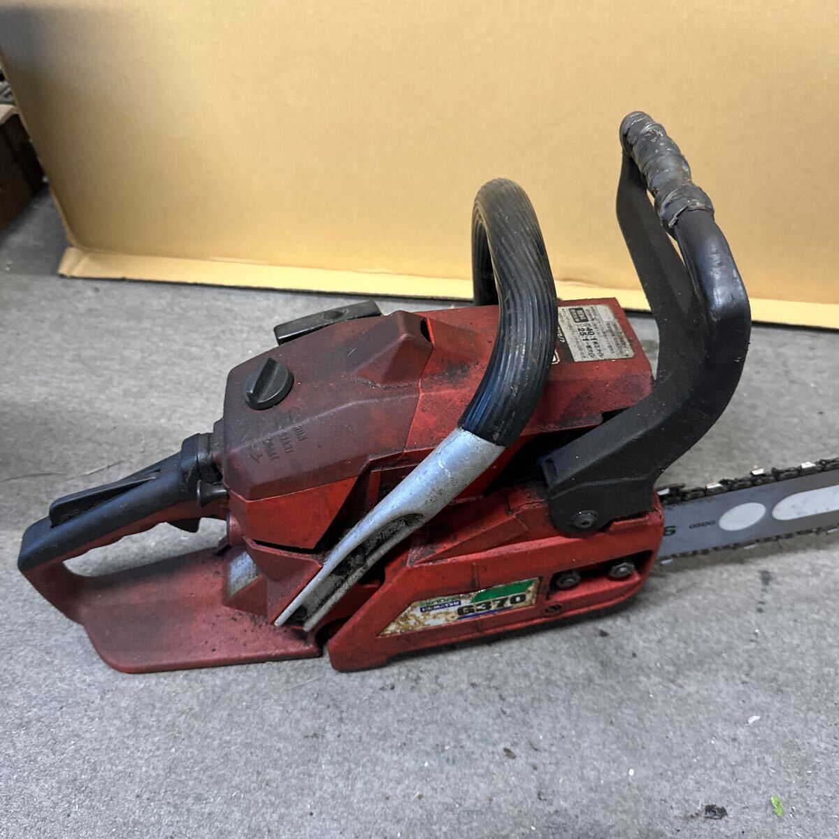 Yahoo!オークション - UTN276 小松ゼノア ZENOAH エンジンチェーンソー...