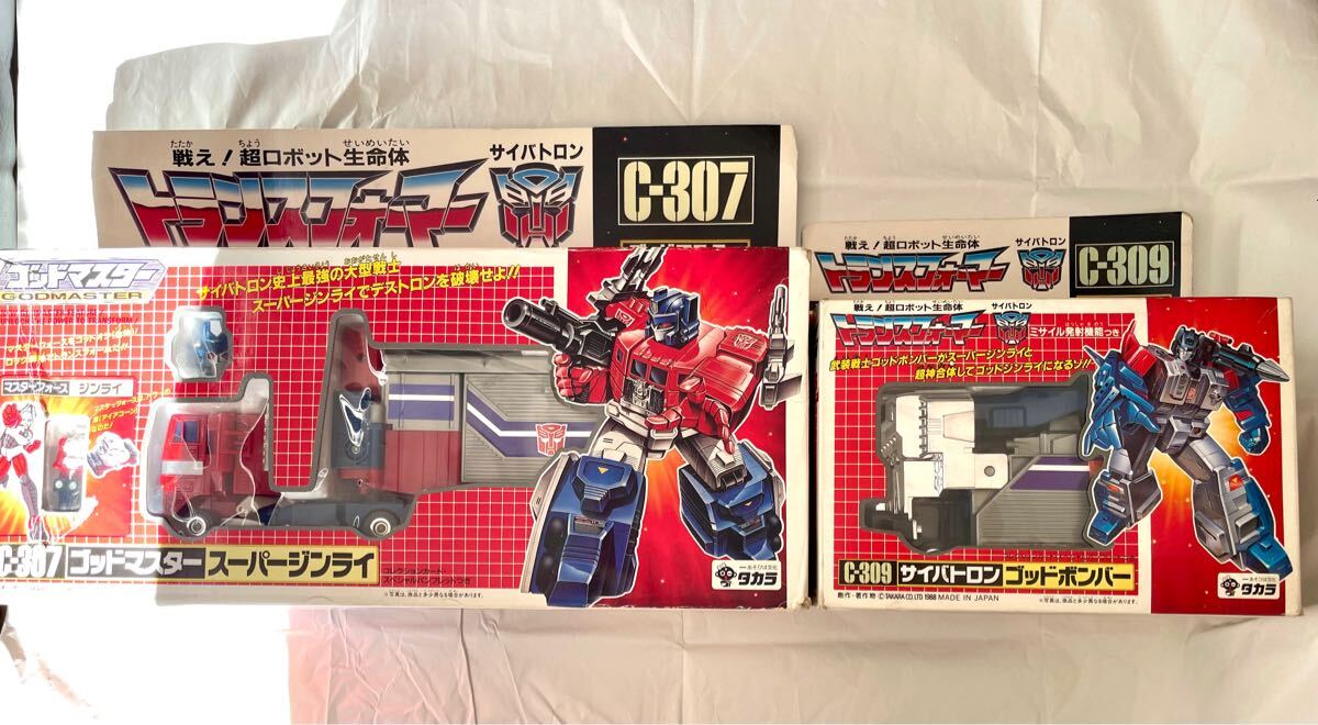 Yahoo!オークション - トランスフォーマー 当時物 G1 C-307 スーパージ...