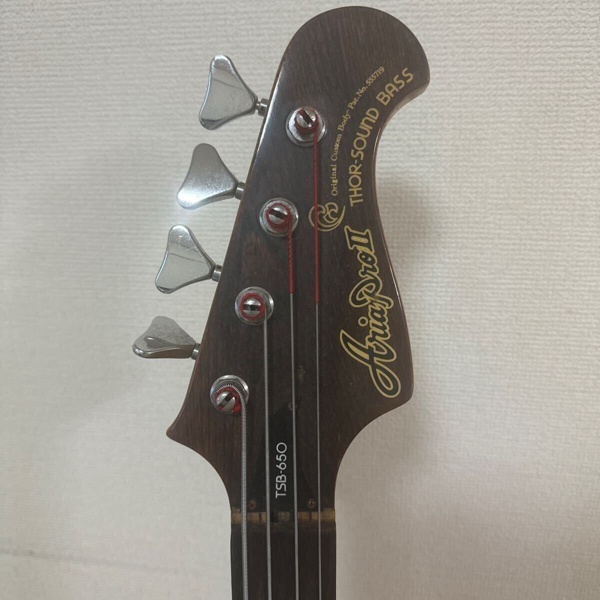 Yahoo!オークション - ARIA PROⅡ TSB-650 エレキベース ソフトケース付き