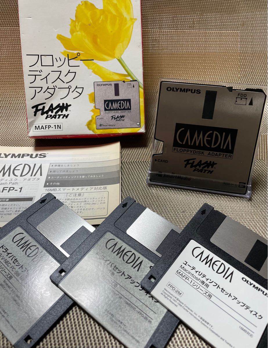 Yahoo!オークション - OLYMPUS CAMEDIA FLOPPY DISK ADAPTER
