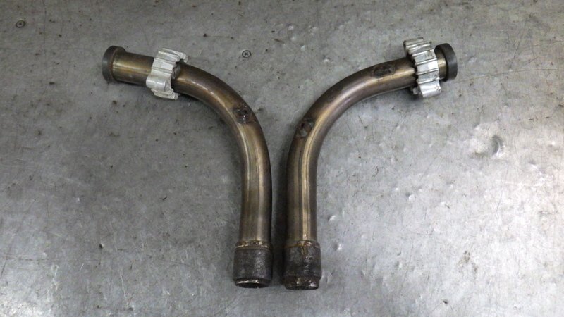 Yahoo!オークション - RGA-365A VF750F 純正 エキパイ マフラー RC15-1...