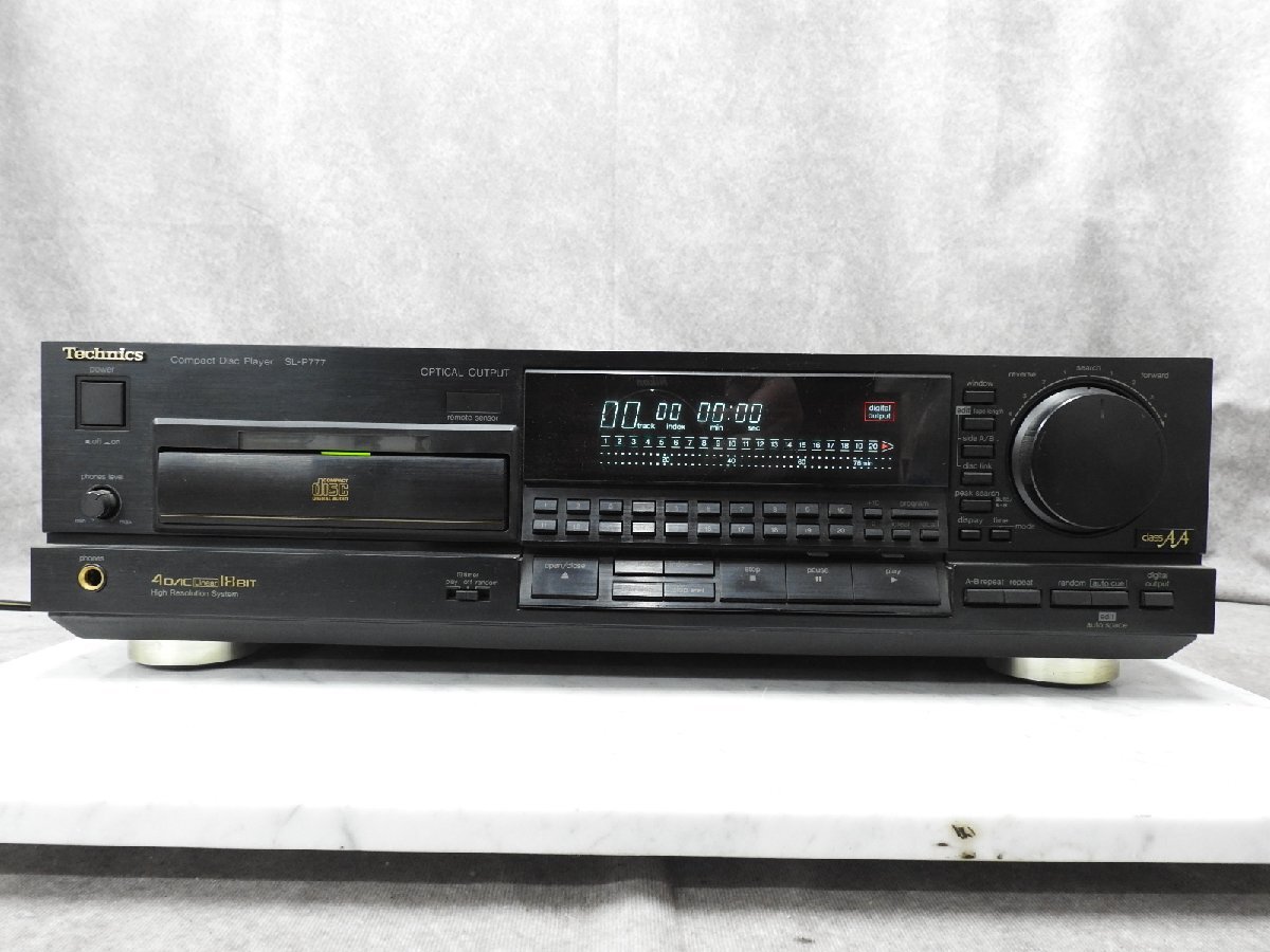 Yahoo!オークション - Technics テクニクス SL-P777 CDプレーヤー ジ...