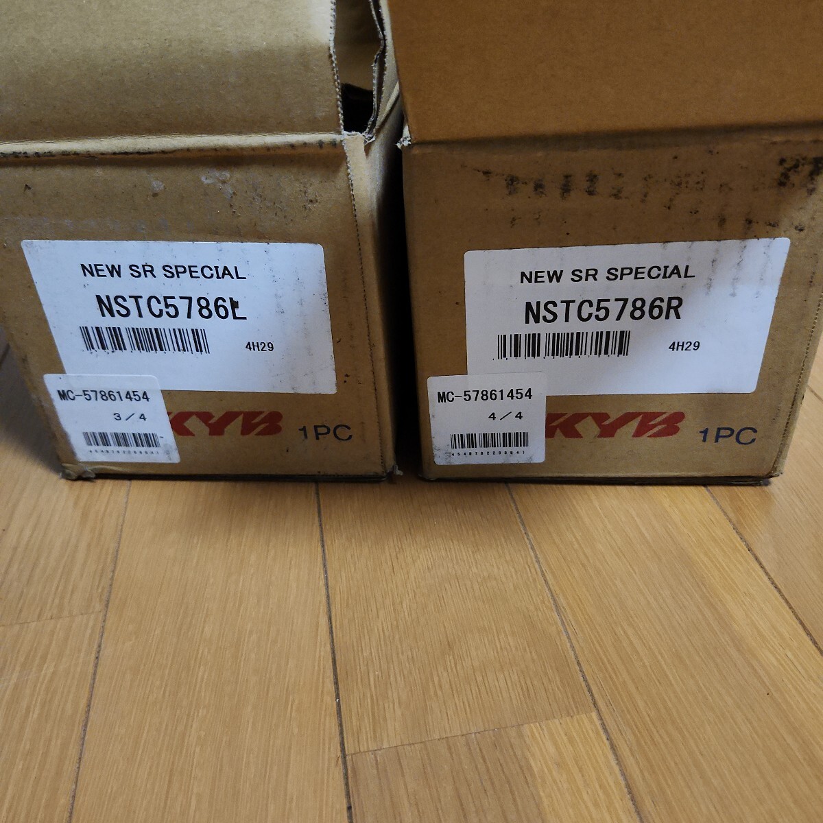 Yahoo!オークション - KYB カヤバ NEW SR MC ショック 1台分 ハスラー ...