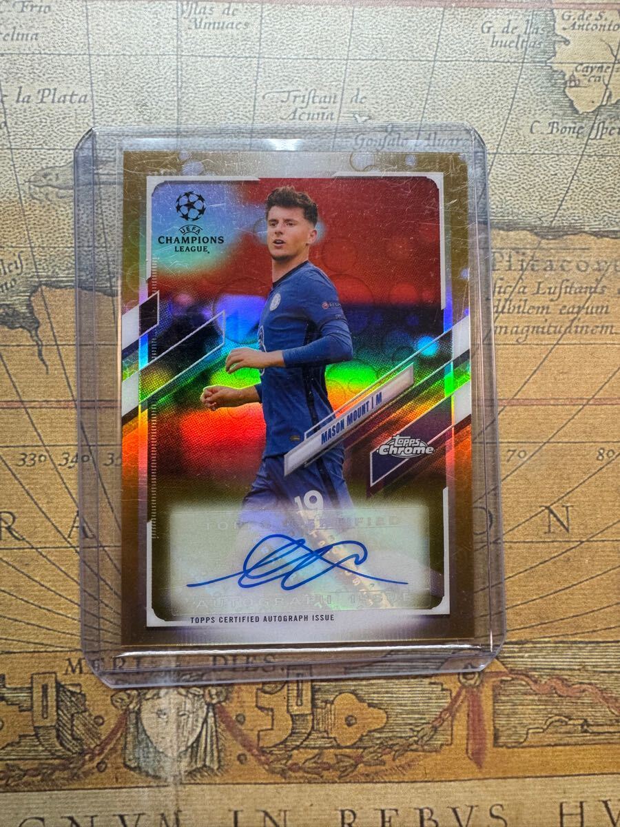 Yahoo!オークション - 2020-21 topps chrome Mason Mount auto