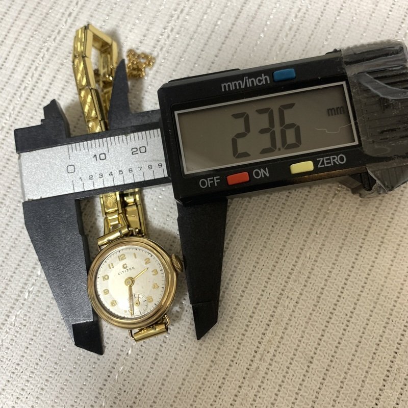 Yahoo!オークション - 1円～ 稼働 経年良品 シチズン スモールセコンド...