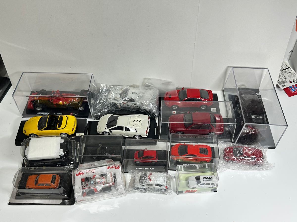 Yahoo!オークション - ミニカー 16台セット ジャンク 1/43 1/64 1/87 ...
