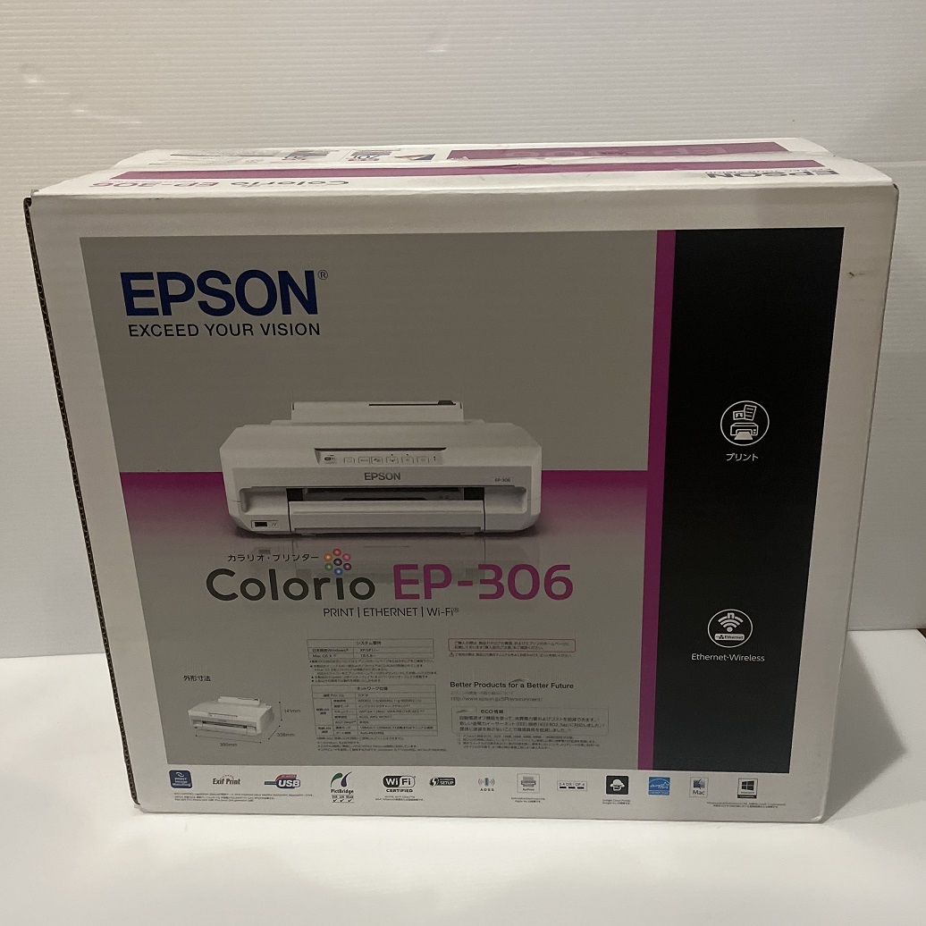 Yahoo!オークション - 新品 未開封 EPSON Colorio カラリオ EP-306
