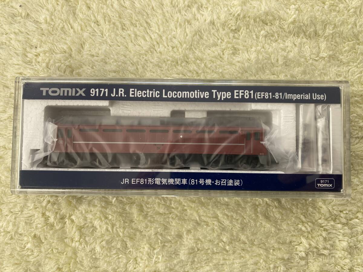 Yahoo!オークション - TOMIX 9171 EF81 81号機・お召塗装 【未開封・未...
