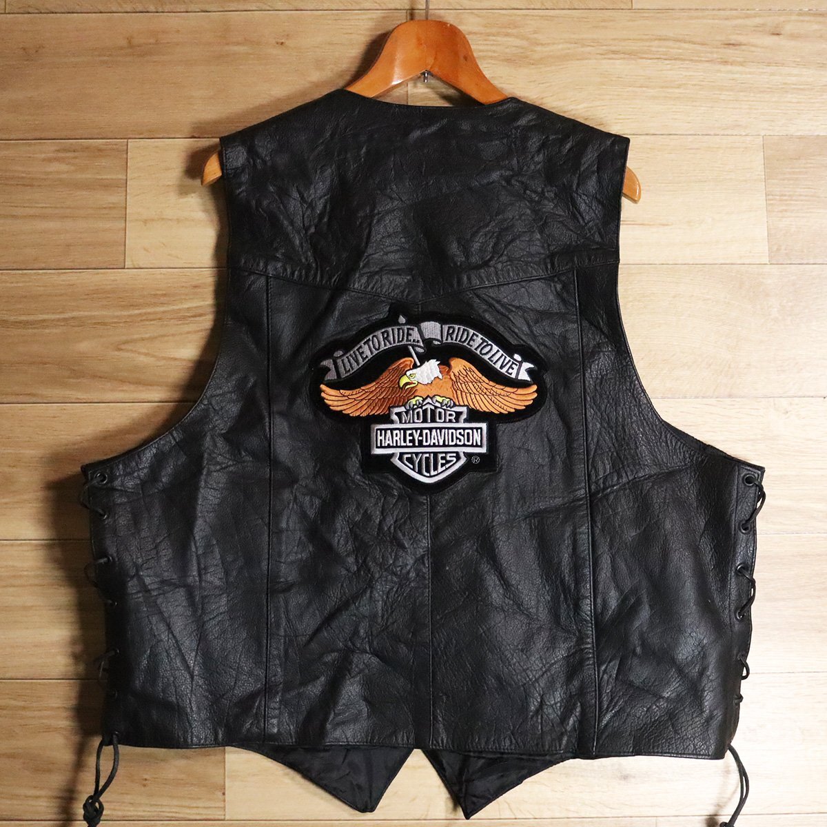 Yahoo!オークション - K2K/S6.20-2 アメリカ古着 AMERICAN TOP レザー...