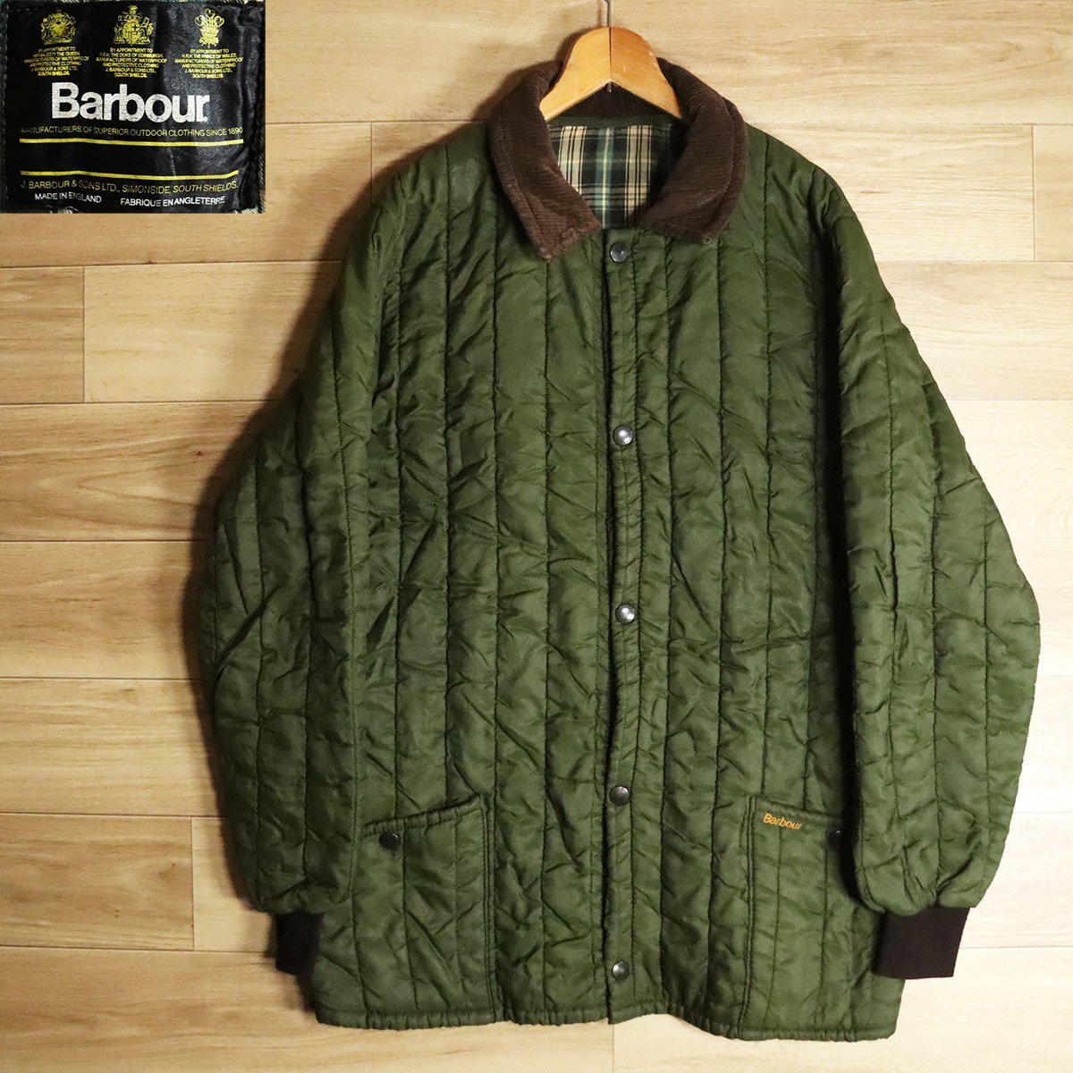 Yahoo!オークション - E2Y/Y4.11-2 イギリス製 ユーロ古着 Barbour バ...