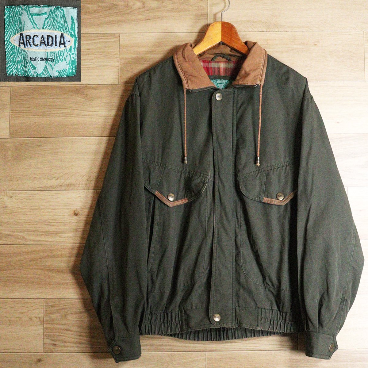 Yahoo!オークション - B5S/K6.11-1 ARCADIA Rustic Simplicity ジップ...