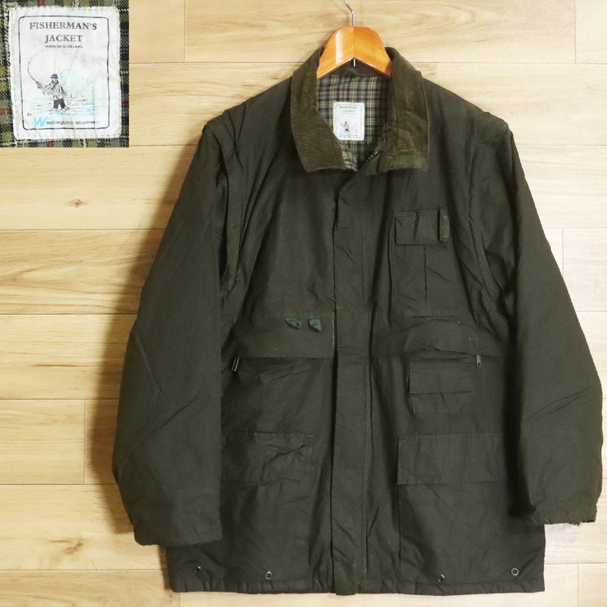 Yahoo!オークション - 2T/O12.9-4 スコットランド製 FISHERMAN`S JACK...