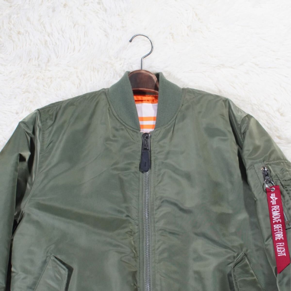 Yahoo!オークション - 即決 黄金サイズ《ALPHA INDUSTRIES》MA-1(XL)カ...