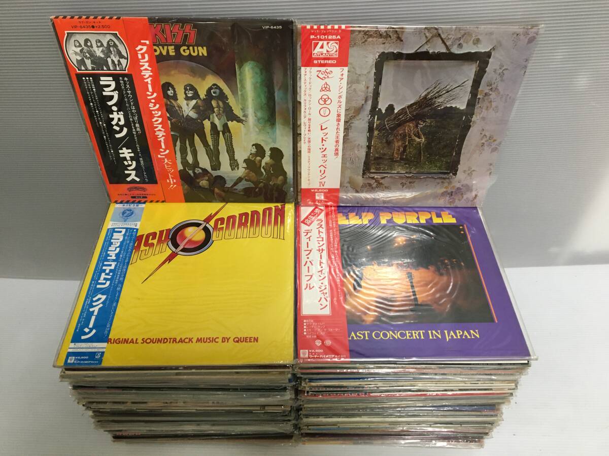 Yahoo!オークション - C392 LP レコード ROCK ロック 131枚まとめ US/...