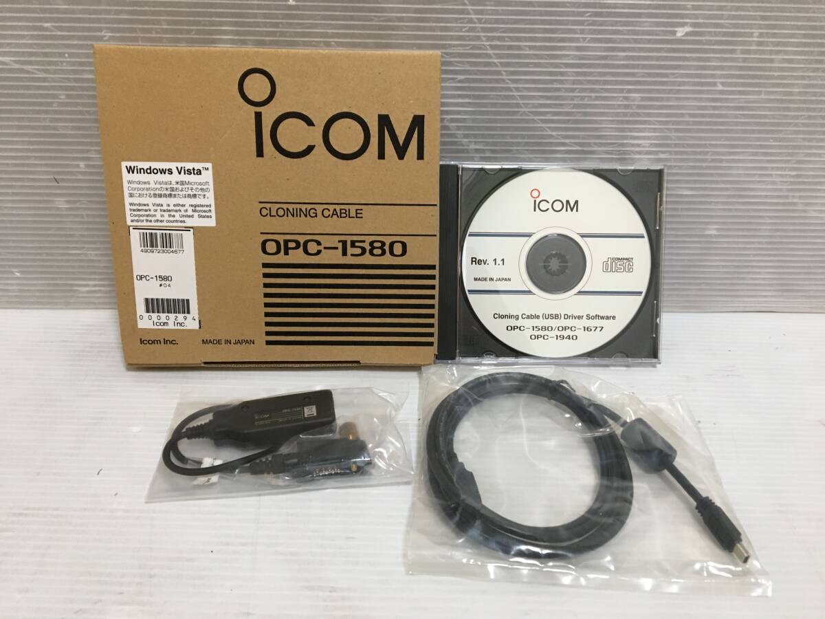 Yahoo!オークション - D140 内袋未開封 ICOM アイコム OPC-1580 クロ...