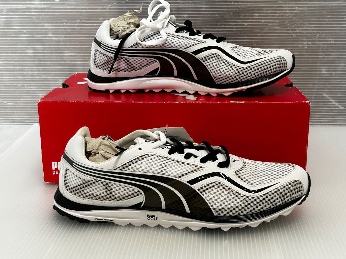 Yahoo!オークション - D182 PUMA プーマ スニーカー faas golf 27㎝