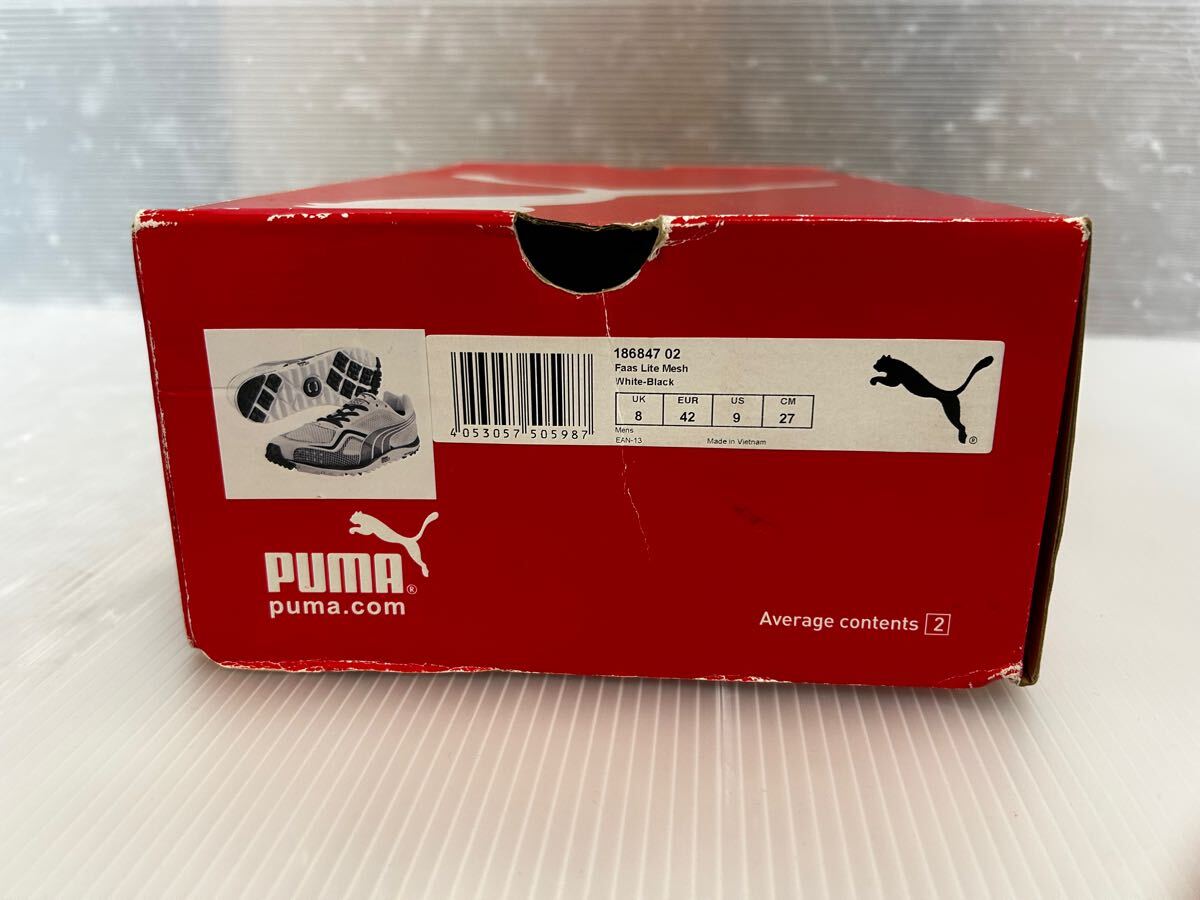 Yahoo!オークション - D182 PUMA プーマ スニーカー faas golf 27㎝