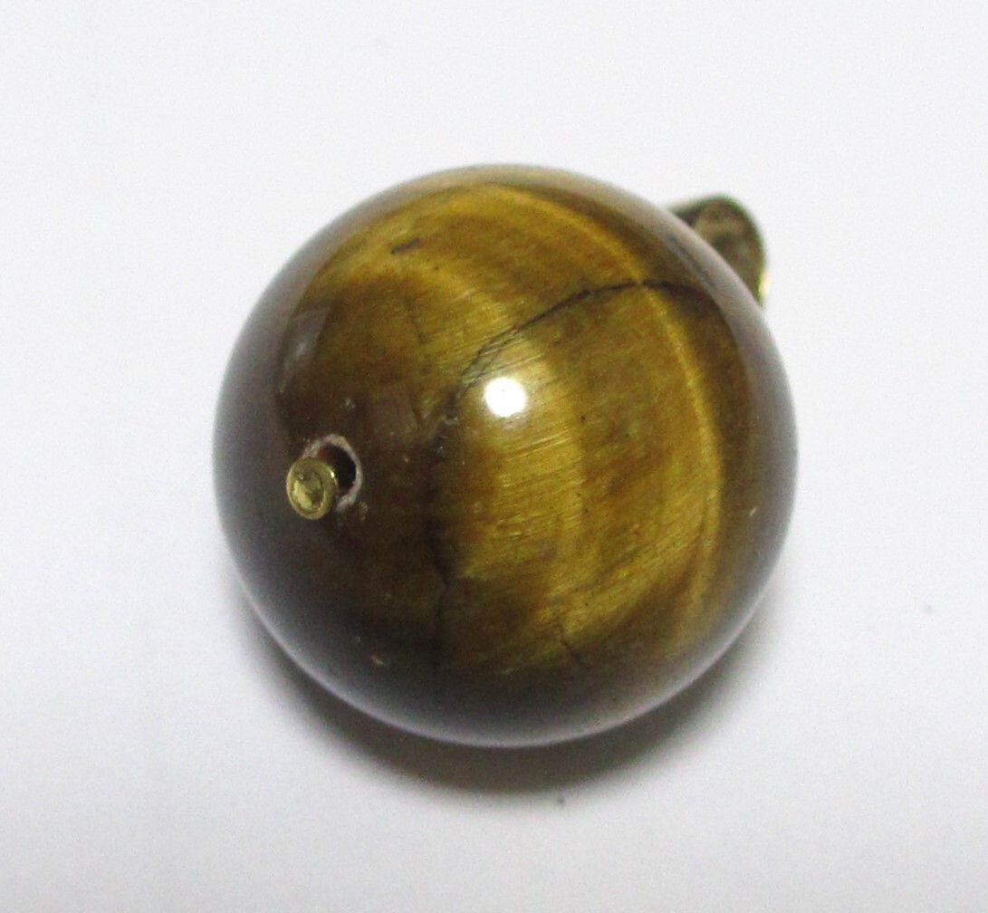 Yahoo!オークション - bzg 天然石ペンダントトップ タイガーアイ 18...