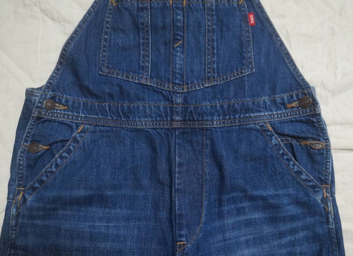 Yahoo!オークション - 良品 EDWIN デニムオーバーオール M OVERALL GMV...