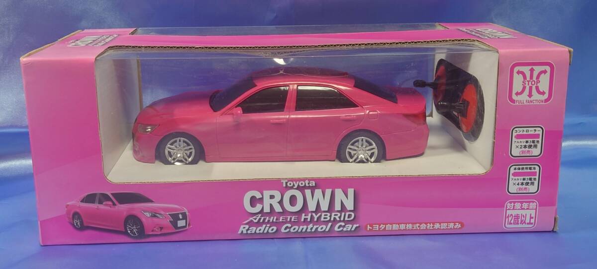 ラジコン ピンククラウン TOYOTA CROWN ATHLETE HYBRID Radio ラジコン ピンククラウン TOYOTA CROWN ATHLETE HYBRID Radio