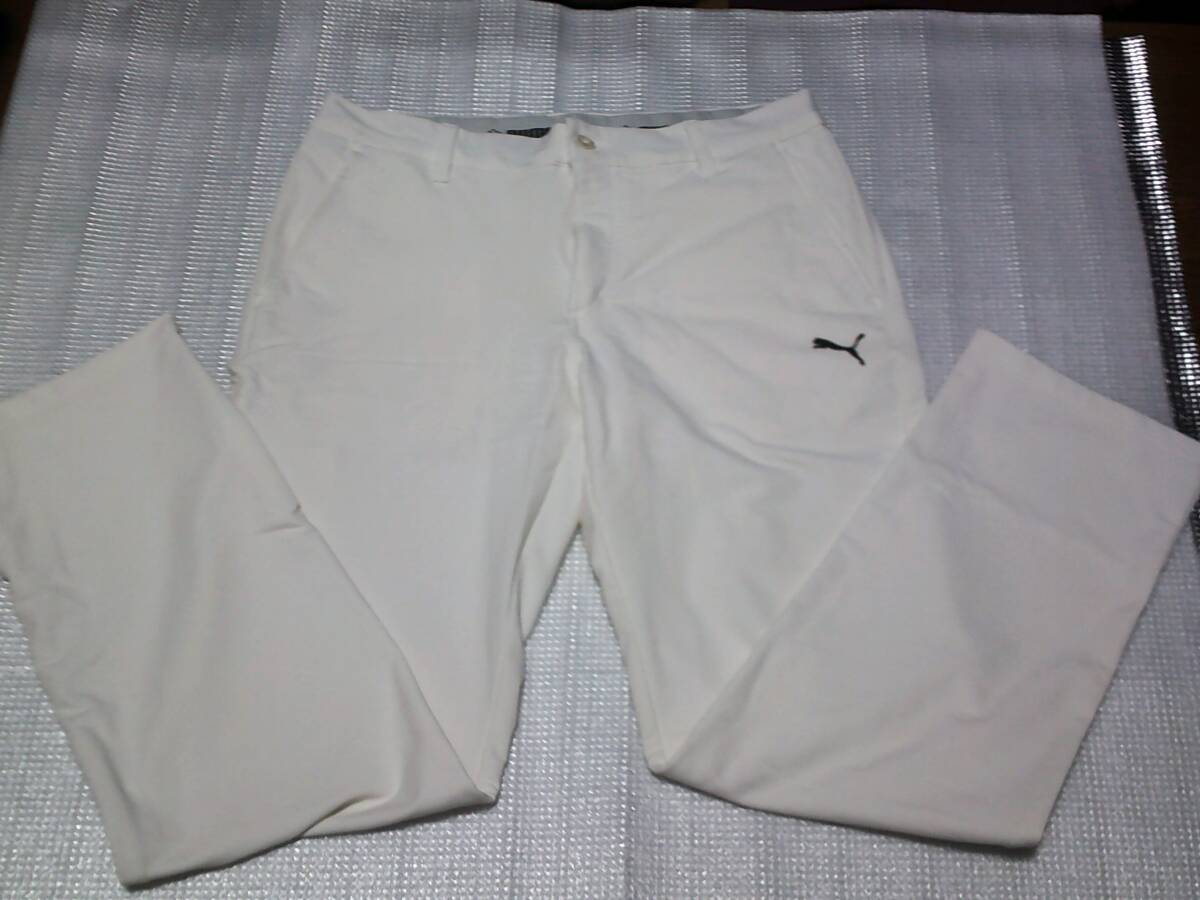 Yahoo!オークション - PUMA プーマゴルフ ストレッチパンツ サイズ...