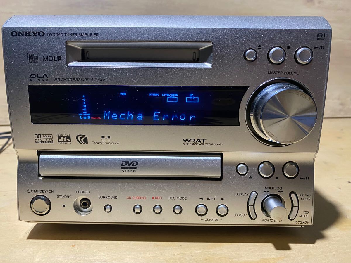 Yahoo!オークション - C3H1-122921 ONKYO FR-7GXDV 本体のみ 通電OK＝...