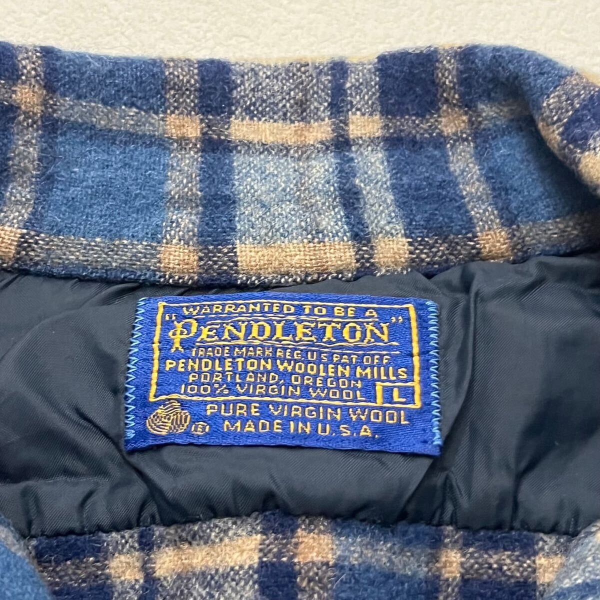 Yahoo!オークション - k563 美品 70s アメリカ 製 ビンテージ PENDLETO...