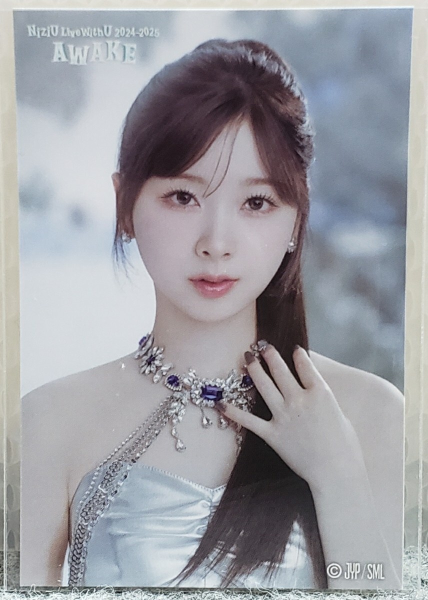 R/ NIZIU オリジナルステッカー ミイヒ MIIHI ①-② NiziU Live with U 2024-2025 “AWAKE” AWAKEくじ 参加賞 フォトカードトレカ(その他 ...