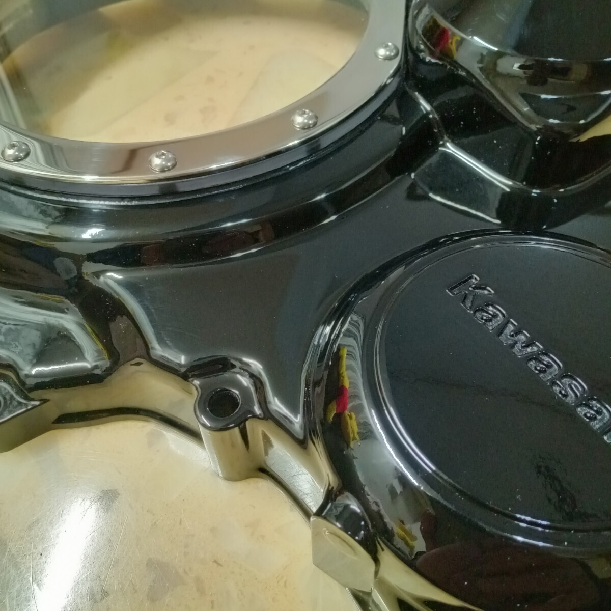 Yahoo!オークション - GPZ900R ninja スケルトン クラッチカバー ZZR...