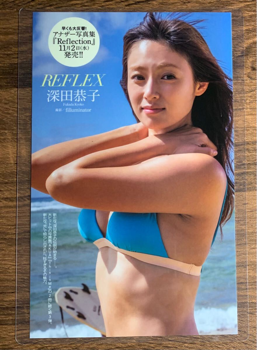 厚手ラミネート加工 深田恭子 水着 雑誌切り抜き 4ページ サイズB5 週プレ 2016 no.42 アイドル 女優 芸能人 グラビア -h13(タレント)｜売買されたオークション情報 ...
