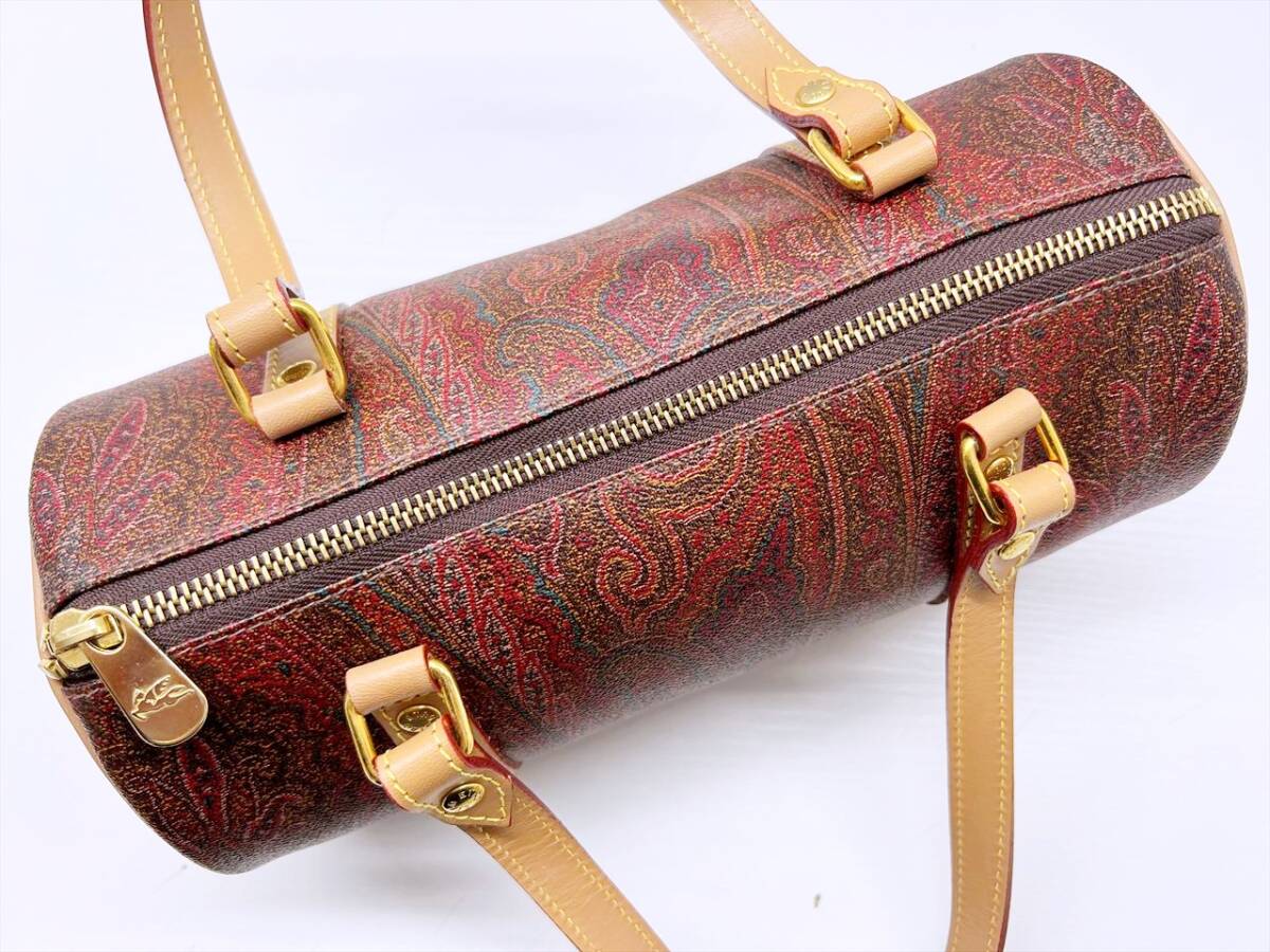 Yahoo!オークション - 未使用保管 美品 ETRO エトロ ペイズリー PVC 筒...