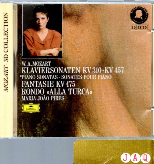 Yahoo!オークション - モーツァルト ピアノ・ソナタK310＆457 他/ピリス
