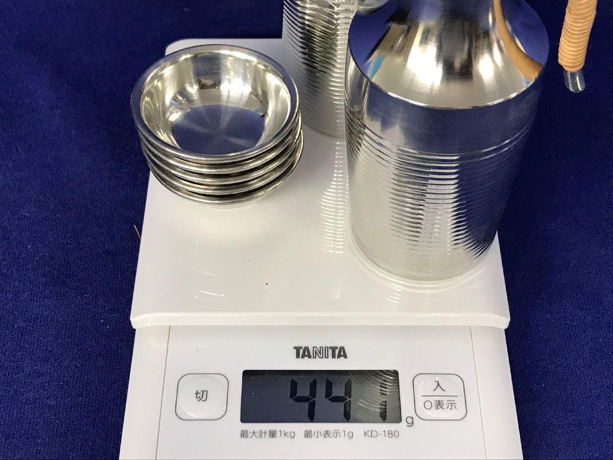 Yahoo!オークション - 08―605 酒器セット 本錫 錫半 徳利(2点)