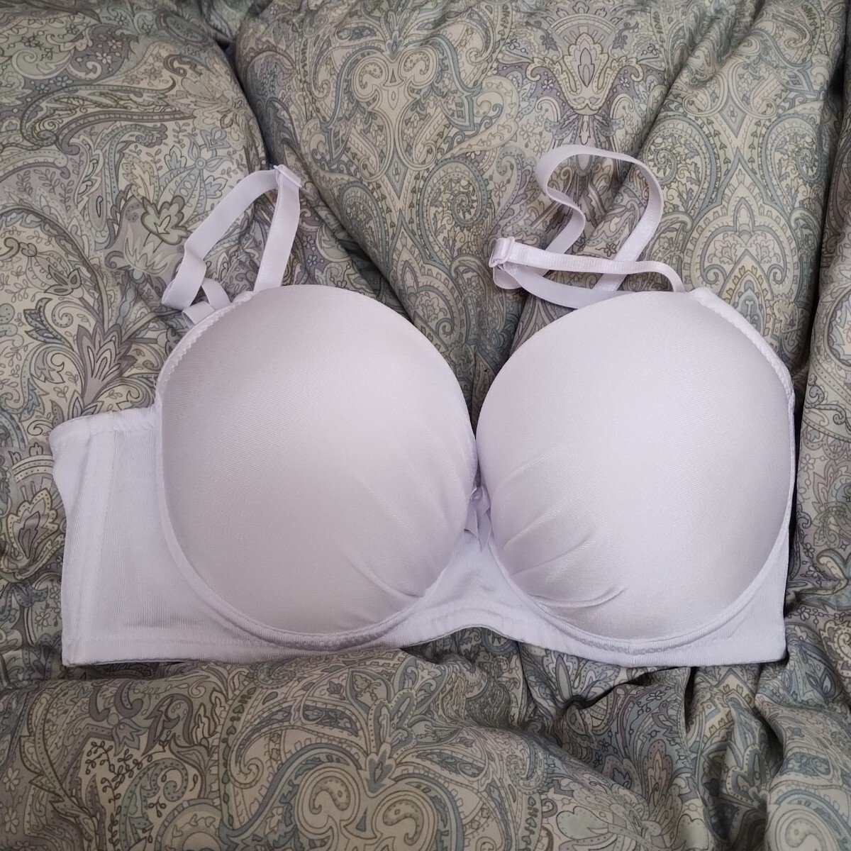 Yahoo!オークション - STIRスティア白色ホワイトリボン付きブラジャーF...