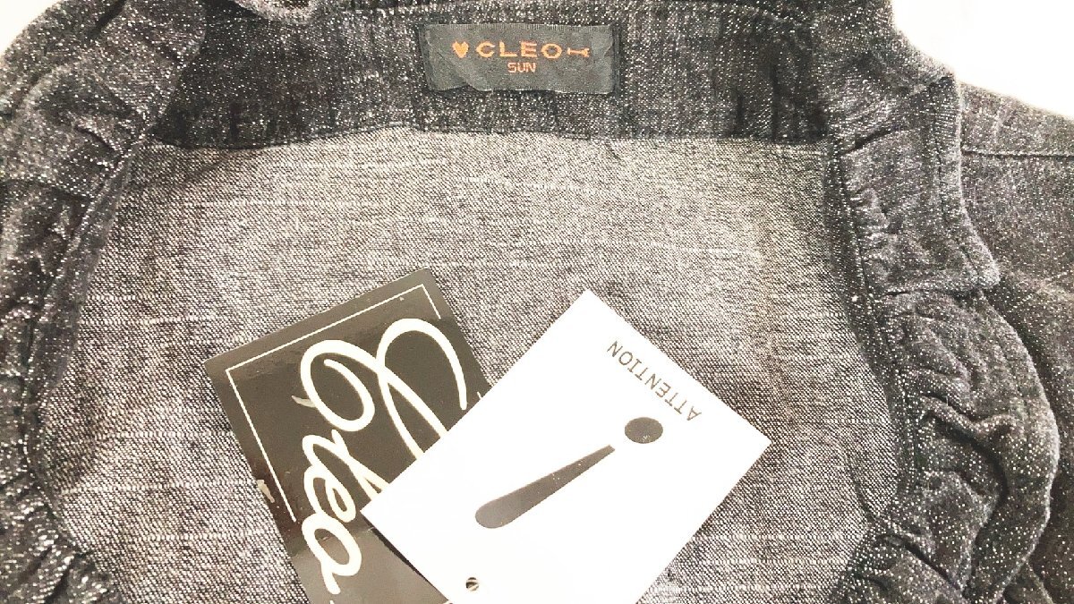 Yahoo!オークション - CLEO SUN クレオサン インディゴブラック デニム...