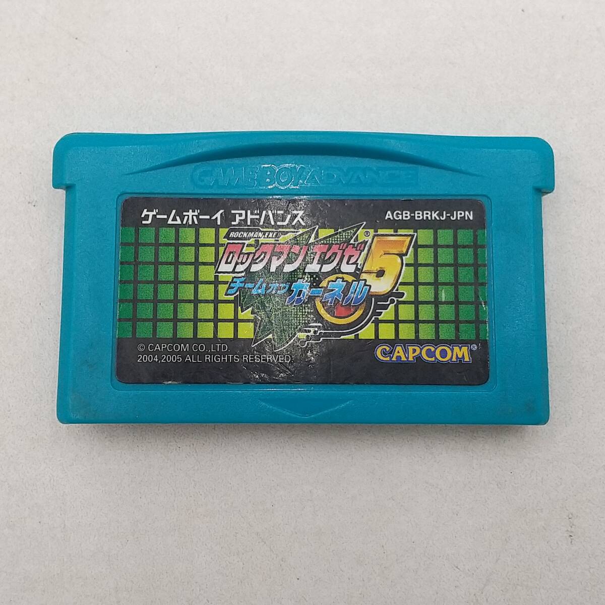 Yahoo!オークション - G386 GBAソフト【動作確認済み】ロックマンエグ...