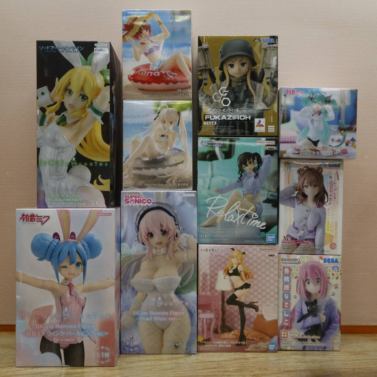 Yahoo!オークション - 玩X81 フィギュア【120】11点まとめ プライズ 推...