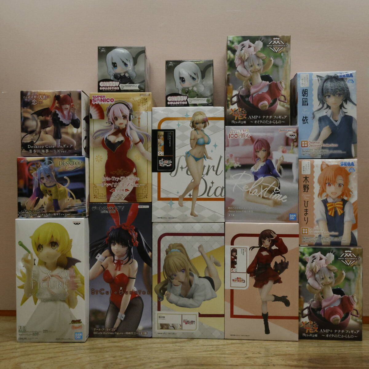 Yahoo!オークション - 玩Y75 フィギュア【120】15点まとめ プライズ 着...
