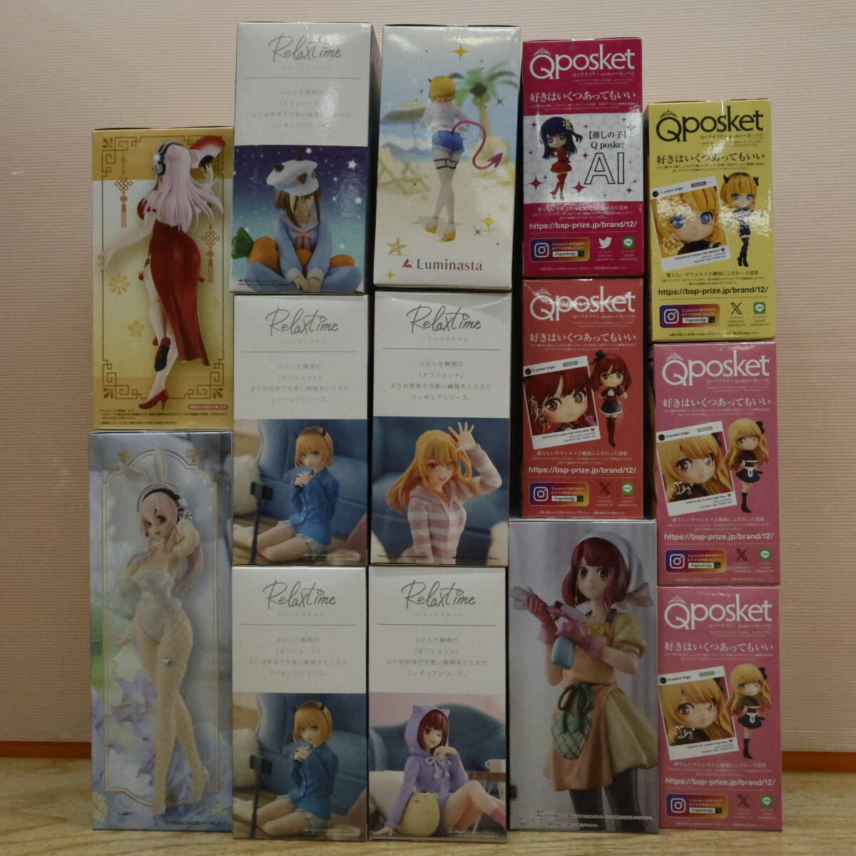 Yahoo!オークション - 玩Y86 フィギュア【120】14点まとめ プライズ 推...
