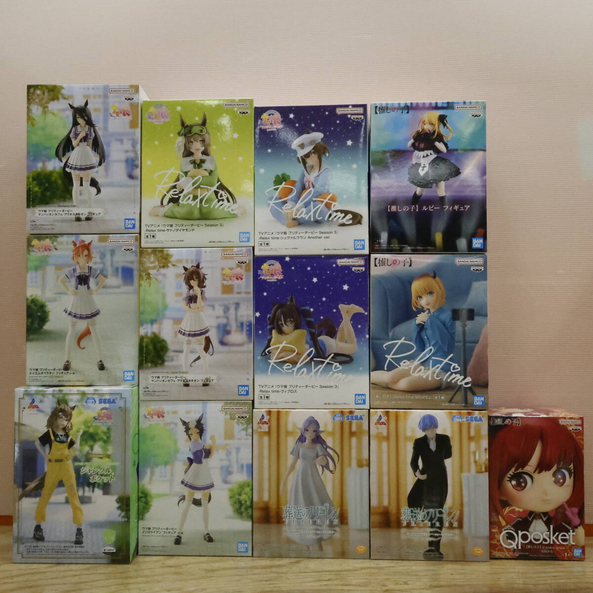 Yahoo!オークション - 玩Y89 フィギュア【120】13点まとめ プライズ ウ...