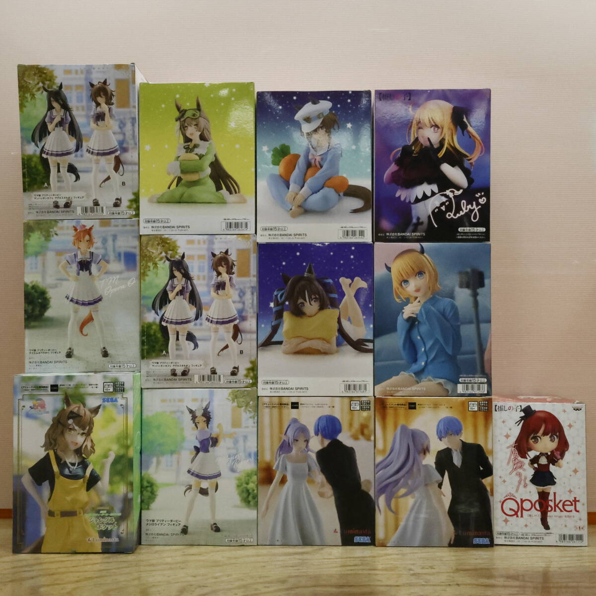 Yahoo!オークション - 玩Y89 フィギュア【120】13点まとめ プライズ ウ...