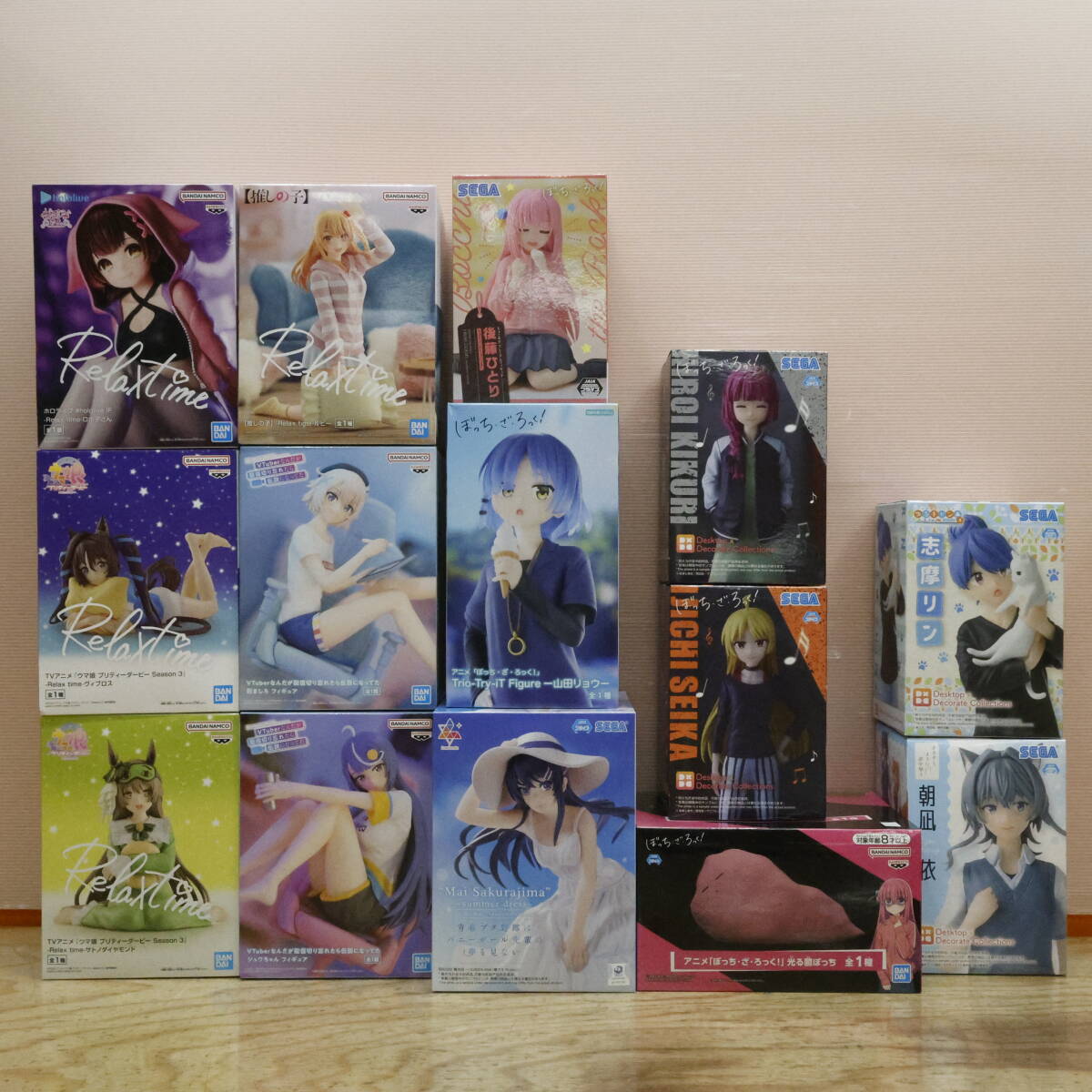 Yahoo!オークション - 玩Y90 フィギュア【120】14点まとめ プライズ ぼ...