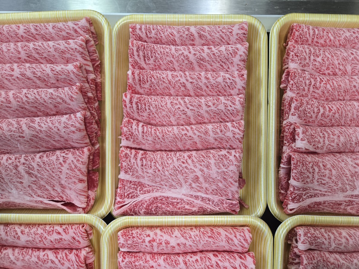 埼玉A5交雑牛 特選肩ロース(すき焼き) 3.37kg(51)