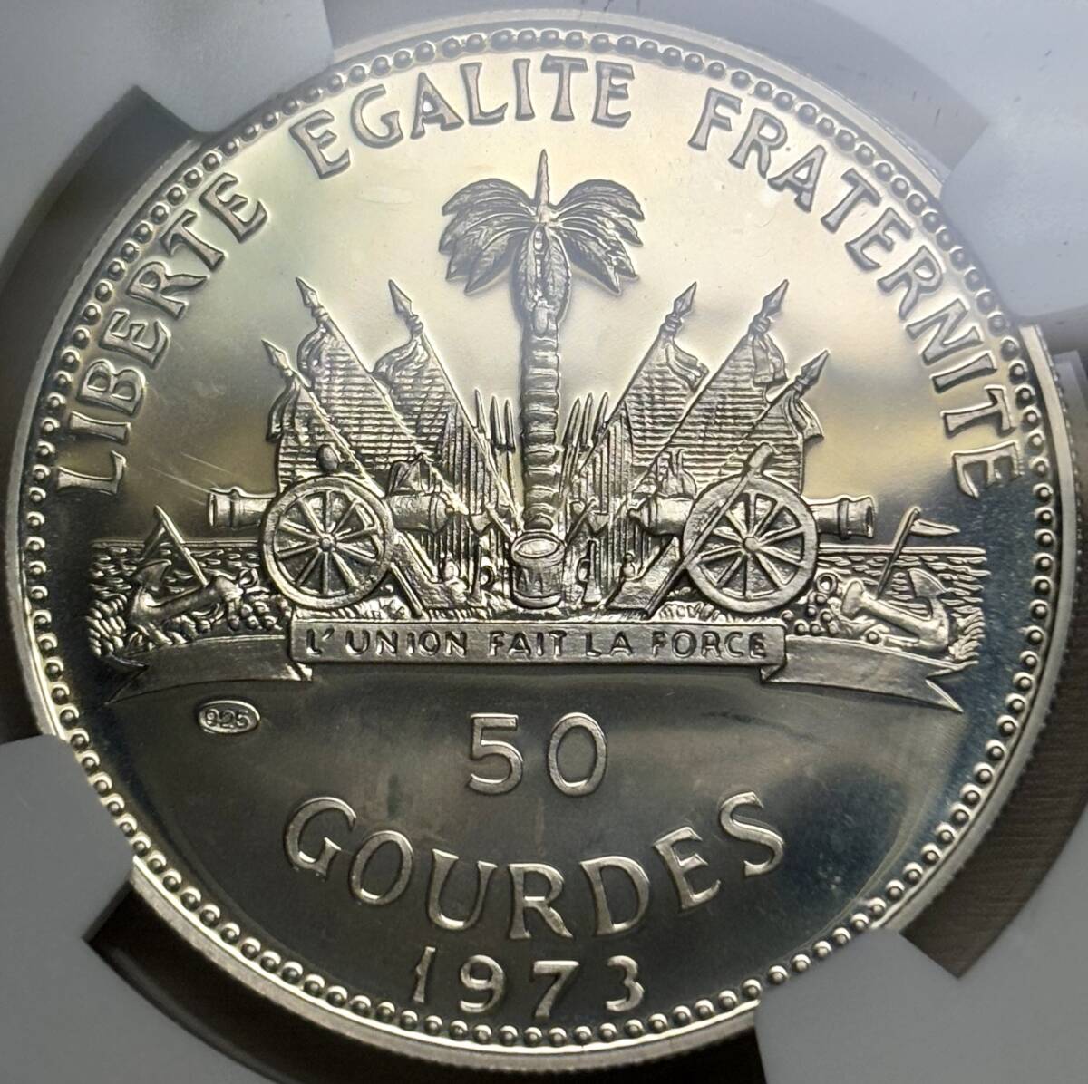 ハイチ銀貨 NGC-PF67 CAMEO 1973年銘(ヨーロッパ)｜売買されたオークション情報、yahooの商品情報をアーカイブ公開 - オークファン（aucfan.com）