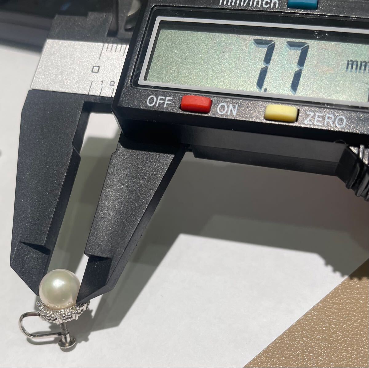 Yahoo!オークション - パール アクセサリー ネックレス silver イヤリ...