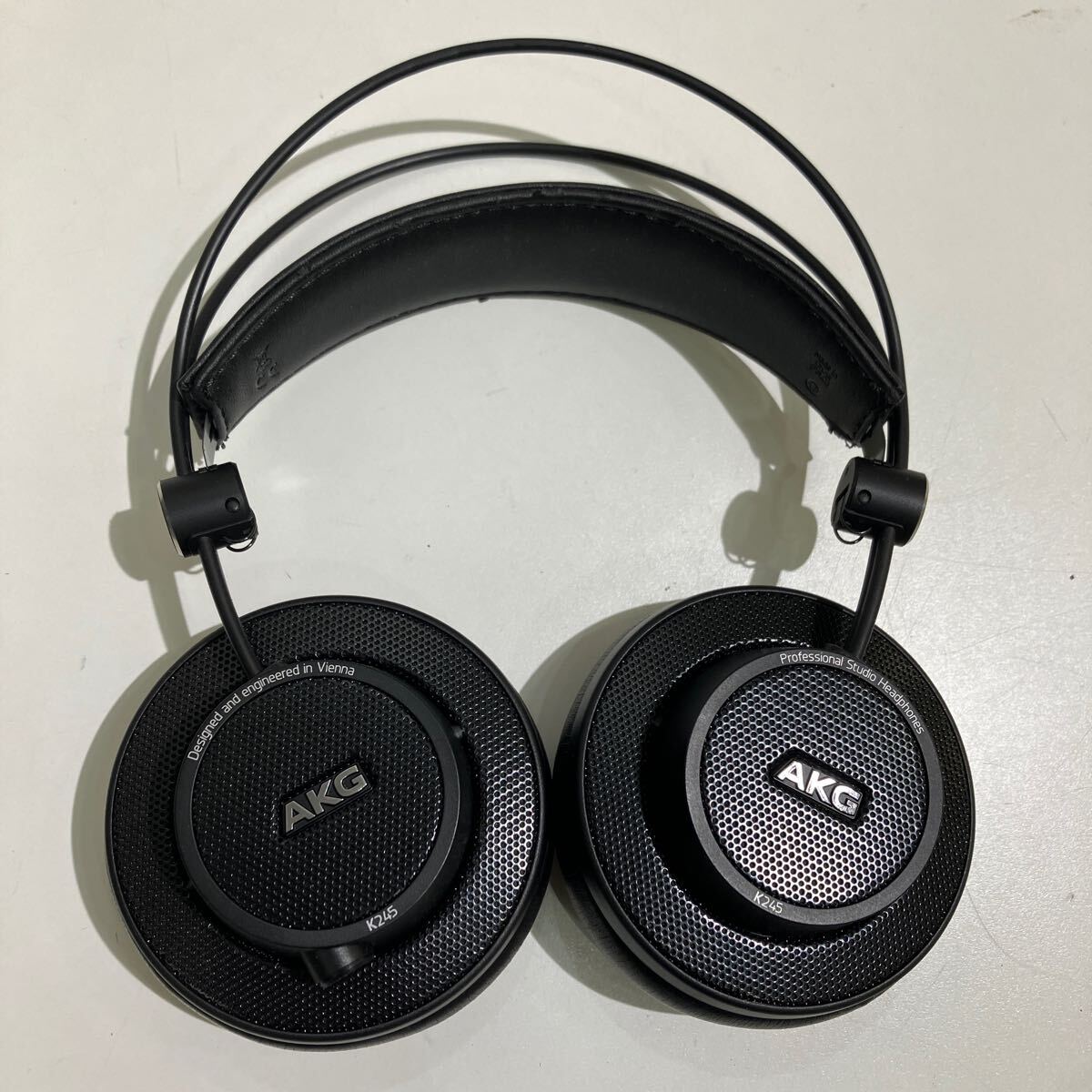Yahoo!オークション - AKG ヘッドホン K245 ブラック 取扱説明書 専用...